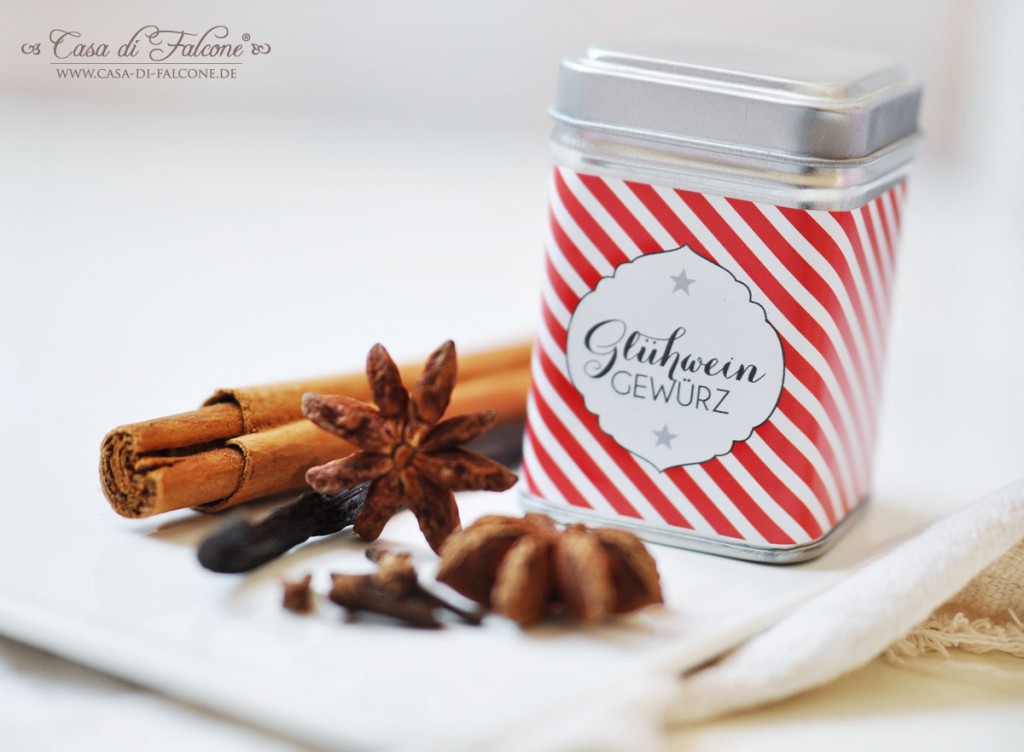 Glühweingewürz {Rezept} & Verpackungsidee No. 1 - Casa di Falcone